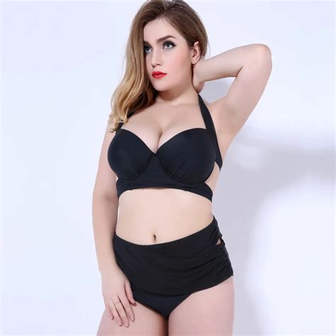 Hot Sale Swimwear Women Sexy Plus Size Bikini Girls Big Size Swimsuit