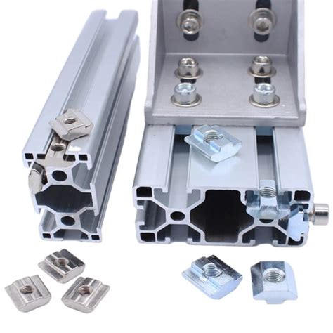 CROU DE TEE R Glable Pour Extrusion Aluminium S Rie 20 Compatible M3 M4