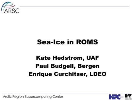 Ppt Sea Ice In Roms Powerpoint Presentation Free Download Id3434217