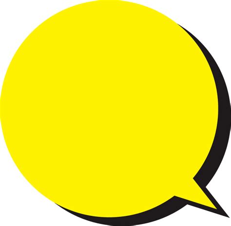 Yellow Bubble Pngs For Free Download