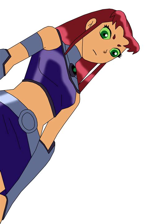 Starfire Looking Downward Youre In Trouble By Captainedwardteague On
