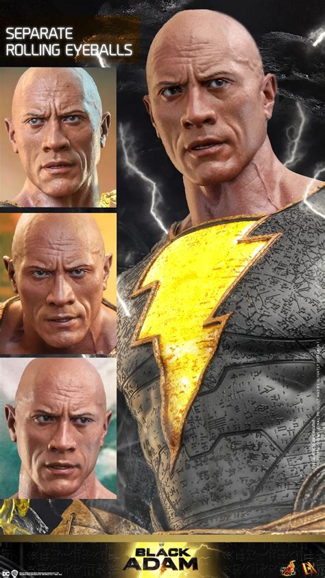 Black Adam Golden Armor 16th Scale Collectible Figure Deluxe