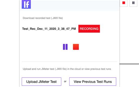record and run jmeter load tests in the cloud ultimate chrome