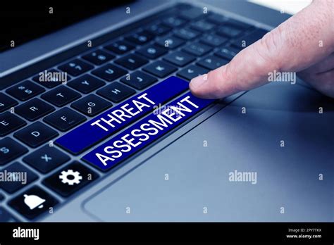 Conceptual Caption Threat Assessment Business Showcase Determining The