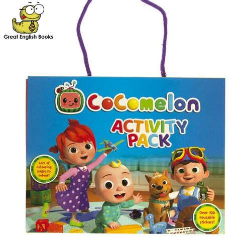 Authentic Original Cocomelon Activity Pack Shopee Malaysia