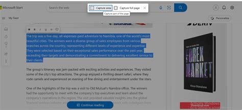 Advanced Web Note Features In Microsoft Edge