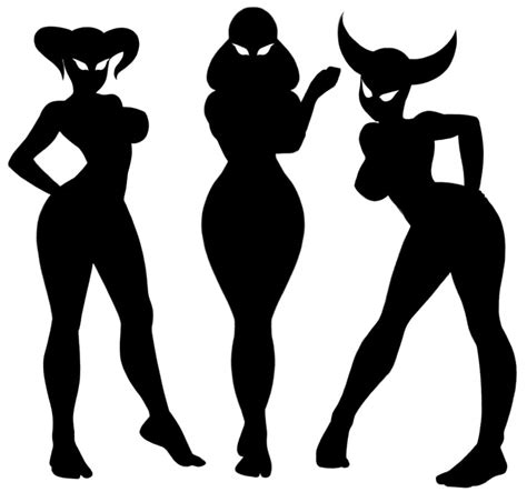 Rule 34 3girls Cutout Dark Skinned Female Demon Demon Girl Female Only Saltyslice Scp 205 Scp