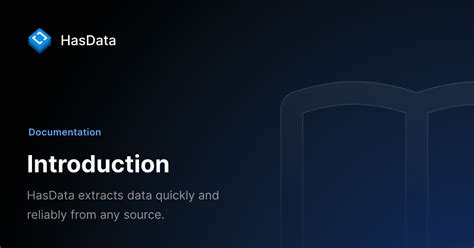 Introduction Hasdata Documentation