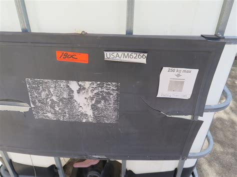 Ibc Container Bulk Tank Usa M6266 In Metal Cage Oahu Auctions