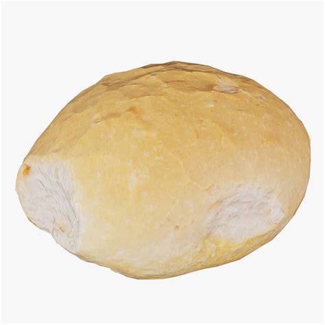 Rustic Round Loaf 3d Model Download Dairy Bakery On