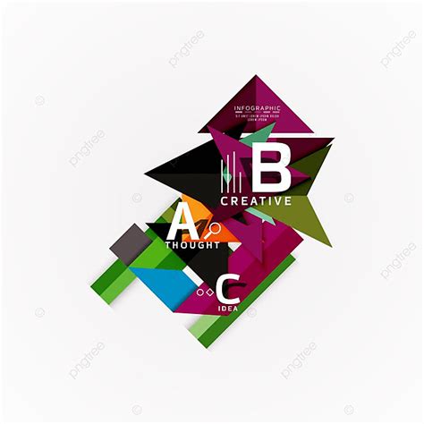 抽象幾何選項信息圖表橫幅 矢量向量 B 信息圖表向量圖案素材免費下載，png，eps和ai素材下載 Pngtree