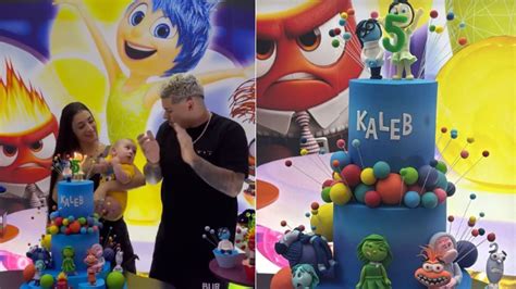 Bia Miranda Escolhe “divertida Mente“ Como Tema De Mêsversário Do Filho