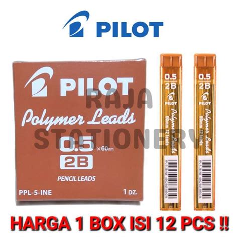 Jual Pilot Pencil Lead 2b 0 5mm Isi Pensil Mekanik Pilot 0 5 Ppl 5