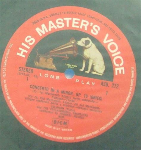 黑膠 Solomon 所羅門 Grieg 葛利格 Schumann 舒曼 鋼琴協奏曲 英 Hmv 早期半月狗 Yahoo奇摩拍賣