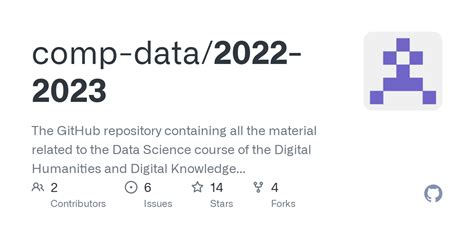 github comp data 2022 2023 the github repository containing all the