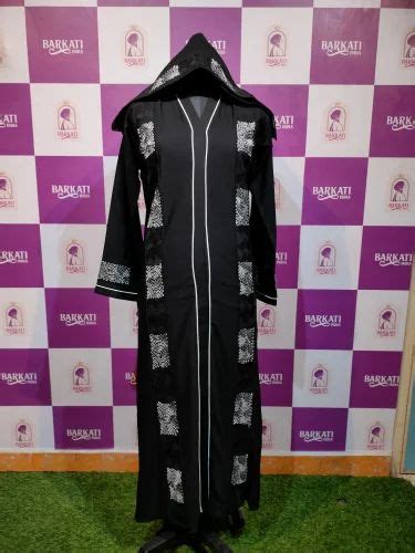 Front Open Embroidery Burkha At Rs 1000piece Dhoraji Id 2853490405197