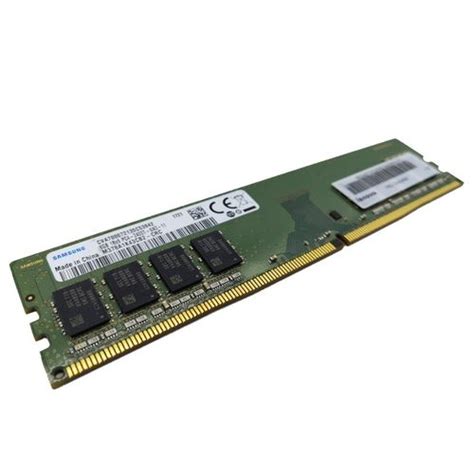 Samsung Ram Mémoire 8 Go Ddr4 2400 Mhz 288 Broches Dimm Noir Vert Fiche Technique Et Prix Au