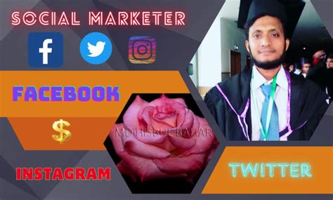 create instagram twitter and fakebook social media accounts by
