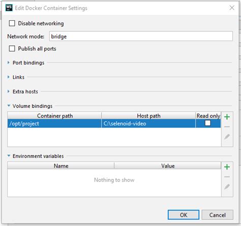 How To Change Remote Directory With Node Js Interpreter In A Docker Container IDEs Support
