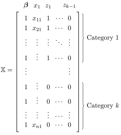 Matrices Block Matrix With Headings TeX LaTeX Stack Exchange