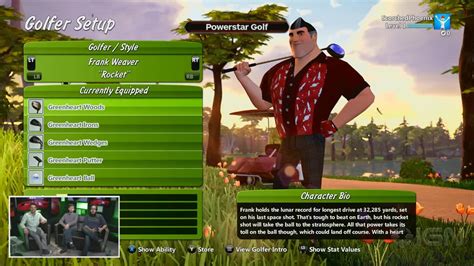 Powerstar Golf Gameplay Demo Ign Live Ign