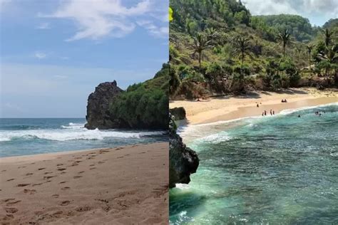 Gak Nyangka Hidden Gems Banget 4 Pantai Sepi Di Gunung Kidul Ini