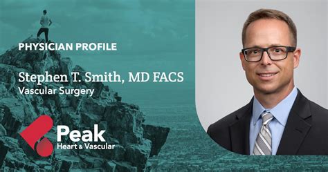 Peak Heart And Vascular On Linkedin Physician Profile Dr Smith Is A