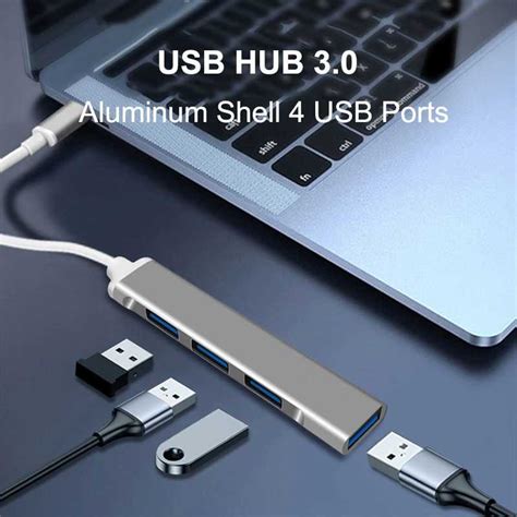 Jual Usb Hub Type C Hp Macbook Laptop Handphone Usb Hub Type C Adapter High Speed Port