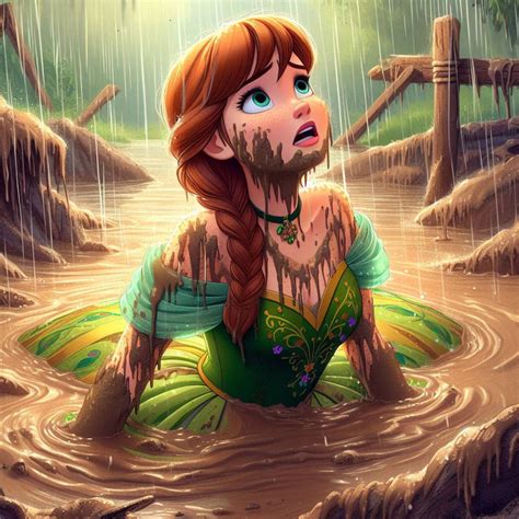 Anna Gets Stuck In Quicksand By Chryslerfire On Deviantart