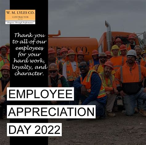 W M Lyles Co On Linkedin Employeeappreciationday Hardwork