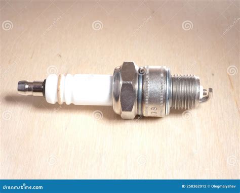 Belarus Minsk 2022 Spark Plug For Two Stroke Internal Combustion Engine Editorial Photography