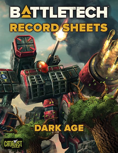 Battletech Record Sheets Dark Age Catalyst Game Labs Store