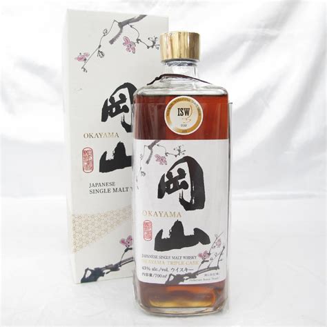 未開栓 岡山 Okayama トリプルカスク シングルモルト ウイスキー 700ml 43％ 箱付 11392323 1012日本｜売買さ