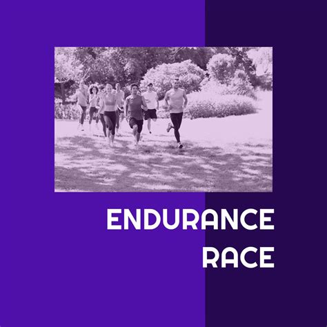 Diverse Group Running In Endurance Race