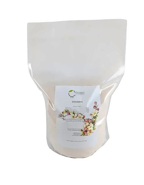 Dolomite Lime Plus 20 Lb Bag Soil Ph Adjuster For Compost And Worm