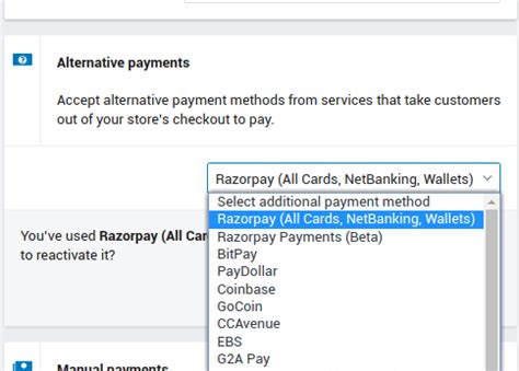 Shopify Razorpay App Store