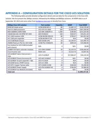 Network Scaling Cost Analysis Cisco UCS And IBM Flex System PDF