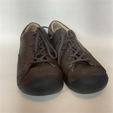 Keen Brown Leather Lace Up Casual Sneakers Men Size 13 Ebay