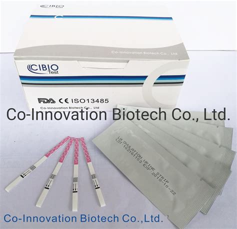 One Step Home Urine Kit 25miu Lh Ovulation Fertility Test Strips
