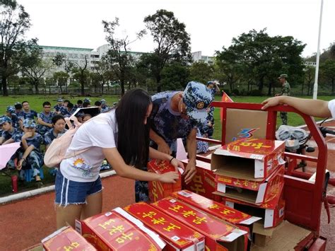 军训送清凉回顾 我的热情你的清凉