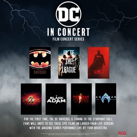 Warner Bros Anuncia El Ciclo De Conciertos De Cine Dc In Concert