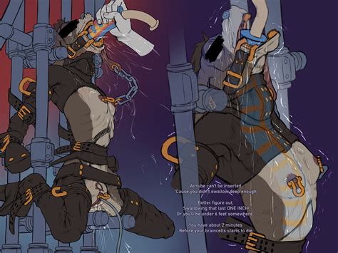 Rule 34 Anthro Biped Bodily Fluids Bondage Bondage Bound Branding Cum Bucket Character