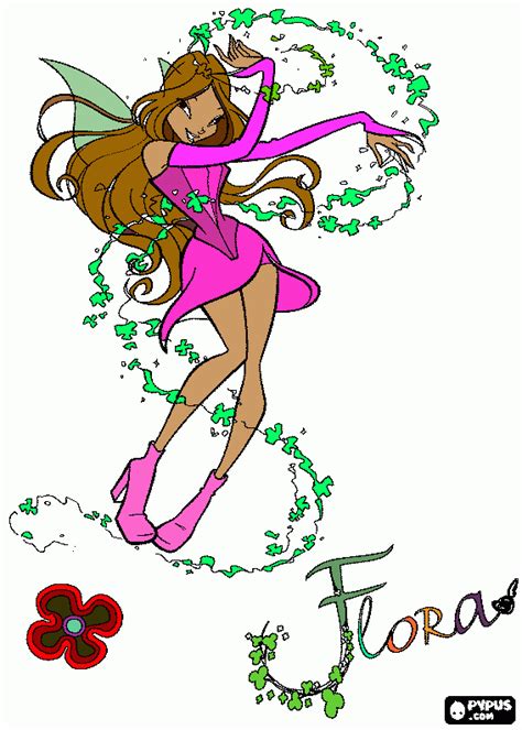 Winx Club Charmix Layla Coloring Page By Winxmagic On Deviantart The
