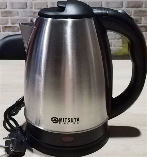 ขายกาต้มน้ำร้อนไฟฟ้ายี่ห้อ Mitsuta รุ่น Mek181 ขนาด 1 8 ลิตร สินค้าใหม่