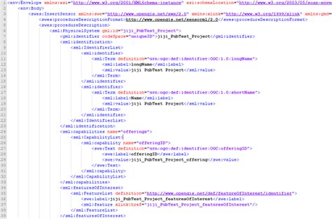 Insert Sensor Extensible Markup Language XML Request Download Scientific Diagram