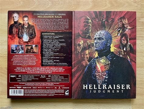 Reviewunboxing Hellraiser Judgment 2018 Limited Mediabook Cover A 4k Uhd Blu Ray