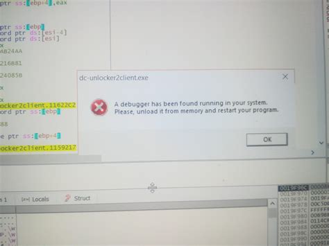 This App Recognize Debugger Any Tips And I Tried Finding Error String