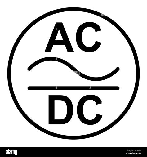 Ac Dc Converter Icon Alternating Current Direct Current Diode Bridge