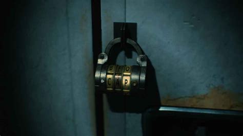 Resident Evil 2 Remake Every Safe And Locker Combinations Leon S Desk Lockers And Safes