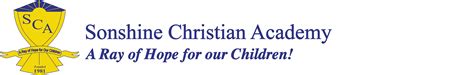 Sonshine Christian Academy Home Sonshine Christian Academy